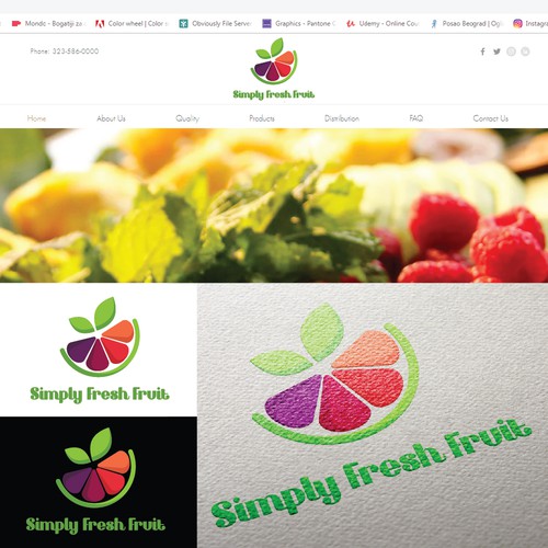 Designs | Design a fresh logo for a fresh fruit company! | Logo design ...