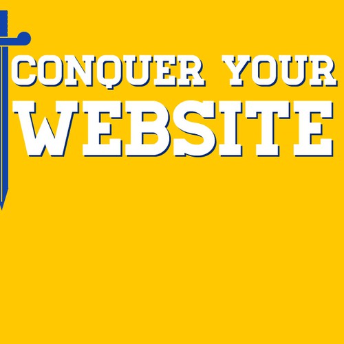 logo for Conquer Your Website | Logo design contest