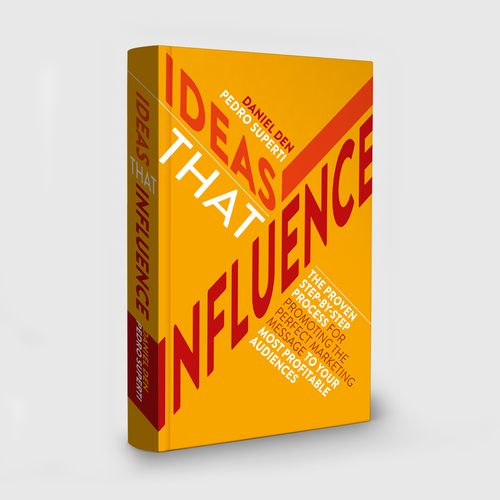 Designs | "Ideas That Influence" Book Cover | Book cover contest
