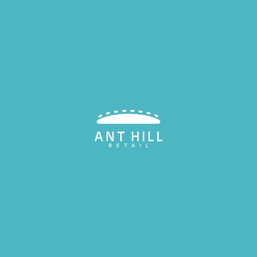 A logo for Anthill Retail (bringing synergy with experts working hard ...