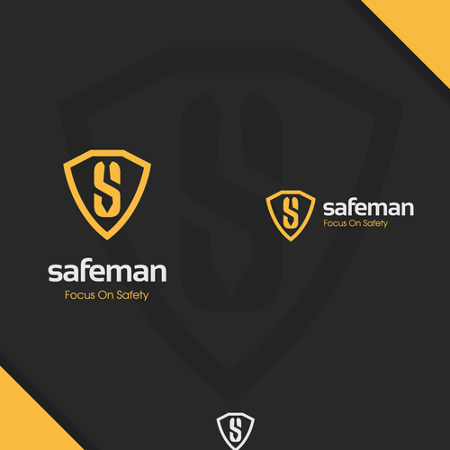 Design Safeman Logo, which should be looks a Simple Safe Man | Logo ...