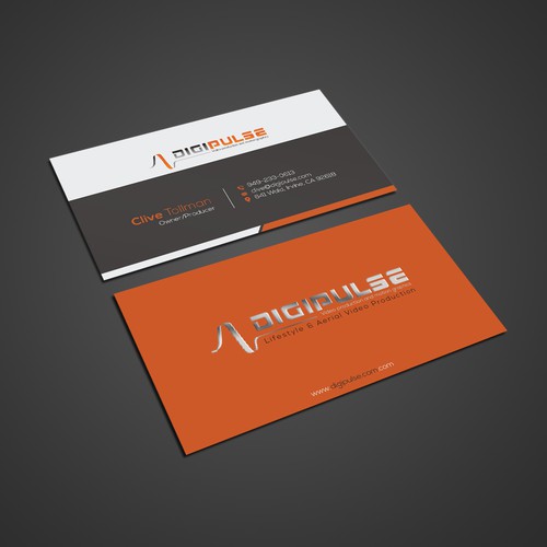 Hip Video Production Company Business Card Design | Business card contest