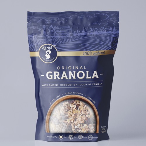 Designs | Granola packaging | Product packaging contest