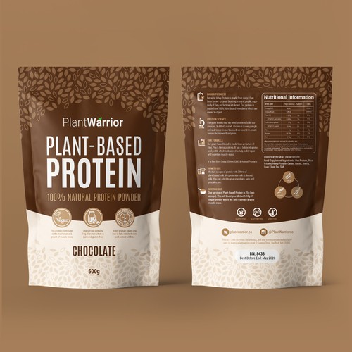 Ethical protein brand PlantWarrior needs new packaging | Product ...