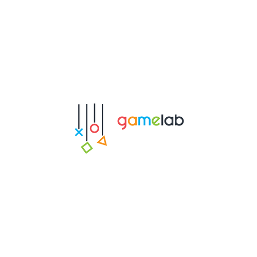 Design a modern, elegant and playful logo for Gamelab you would be ...