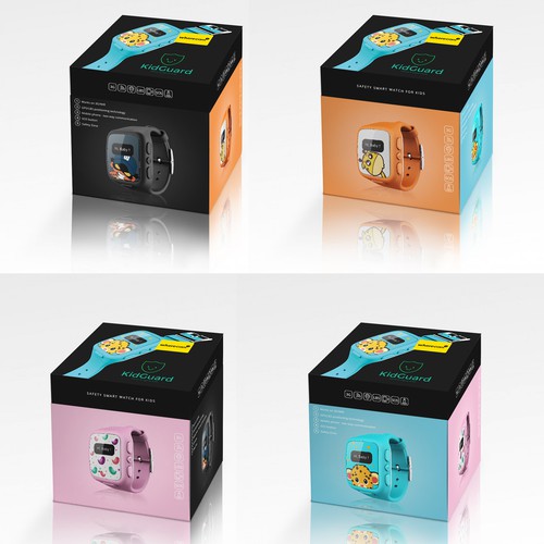 Creativity needed here. packaging for GPS watch for Kids | Product ...