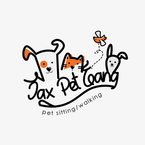 Designs | Super creative and fun logo design for pet sitting/dog ...