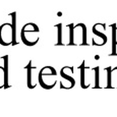 logo for Code inspection and testing | Logo design contest