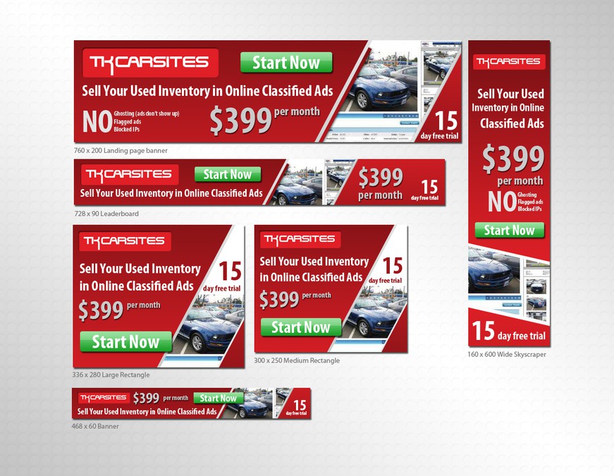 New banner ad for Automotive Classified Ads | Banner ad contest