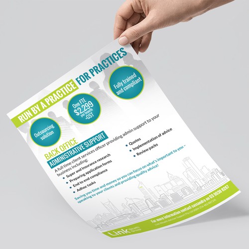 Designs | Design a Promotional flyer for our service offering to ...