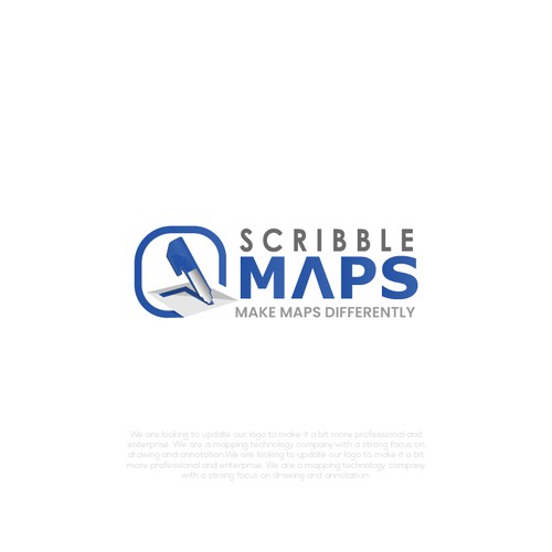 Designs | Scribble Maps Logo Refresh/Redesign | Logo design contest