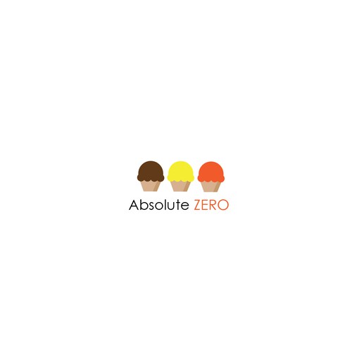 New century of ice cream in Absolute ZERO | Logo design contest