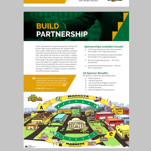 Shop Sponsorship Brochure | Brochure contest