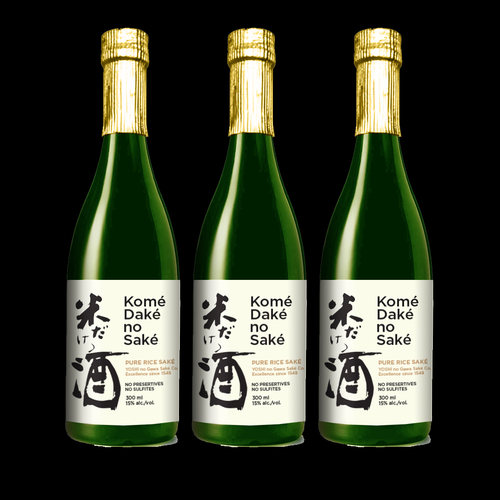 Premium Sake Bottle Label Re-design | Product packaging contest