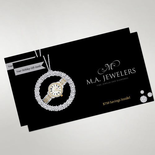 Jewelry Holiday Promotion | Postcard, flyer or print contest