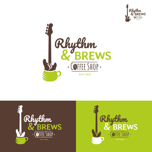Designs | Rhythm & Brews Coffee needs a new logo! | Logo design contest