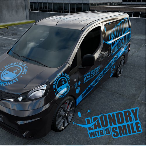 Designs | Laundromat Van design | Car, truck or van wrap contest