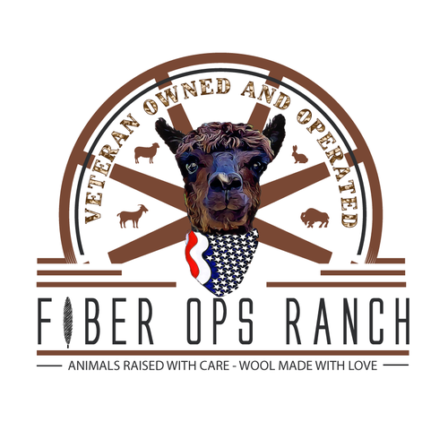 Design a creative logo for “Fiber Ops Alpaca Ranch” owned/operated by ...