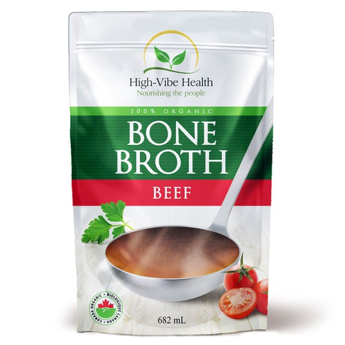 Organic Bone Broth company needs a fresh package design! | Product ...