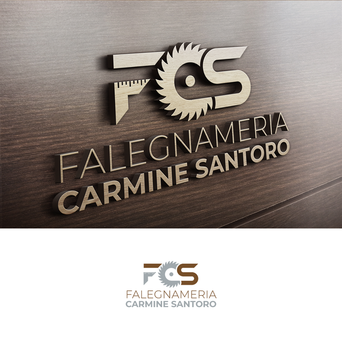 Logo Falegnameria Carmine Santoro arte e design | Logo design contest