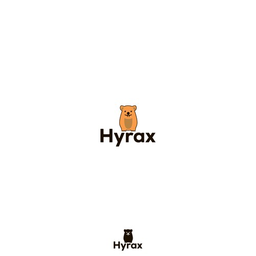 Adorn the Hyrax software with a logo featuring the noble, silly hyrax ...