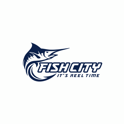 Fish City Logo - It's Reel Time! Sport Fishing Design | Logo design contest