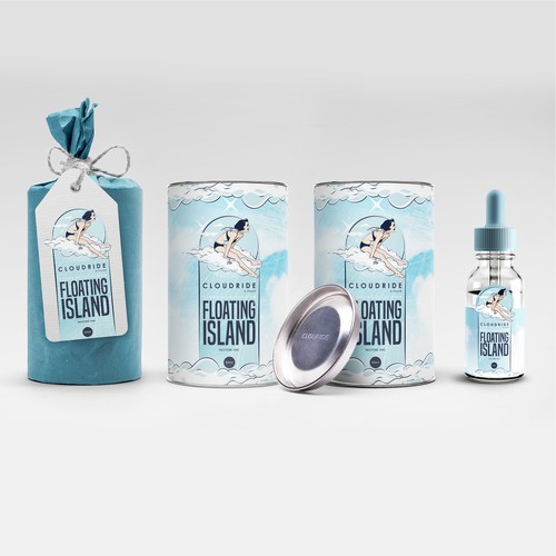 Designs | A beautiful box and bottle label for our e-liquid brand ...