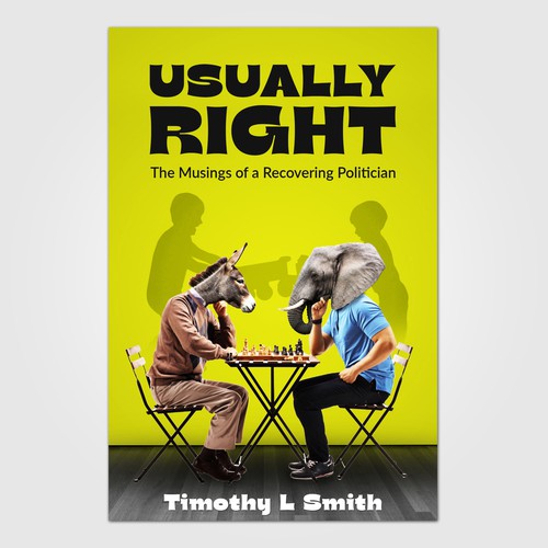 Designs | Playful Political Book Cover WANTED! | Book cover contest