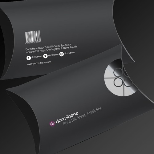 Modern/Luxury Packaging for Silk Sleep Mask | Product packaging contest
