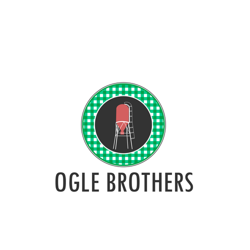 Create a legendary iconic logo and sign element for Ogle Brothers ...