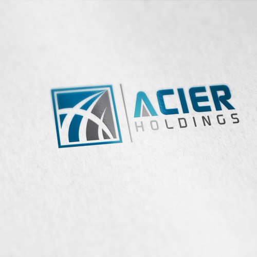 Create a professional logo for Acier Holdings | Logo design contest