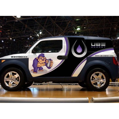 Design a vehicle wrap for UBE Energy! | Car, truck or van wrap contest