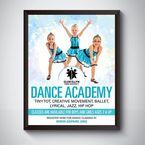 GUARANTEED Create Dance Academy Poster | Poster contest