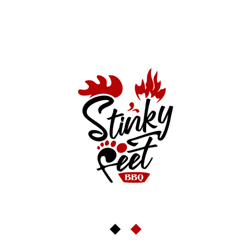 Designs | Stinky Feet BBQ Logo | Logo design contest