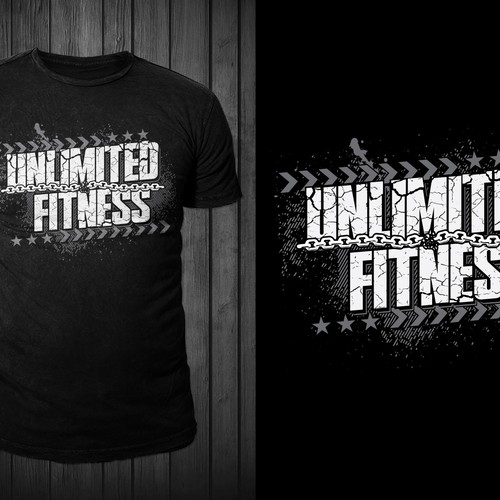 Designs | Distressed shirt design for fitness club | T-shirt contest