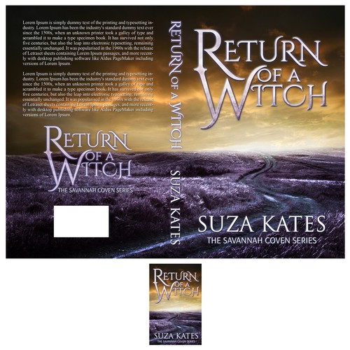 Create dynamic book cover for new series. | Book cover contest