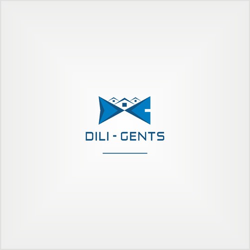 illustrate a logo encompassing diligent distinguished gentlemen...hence ...