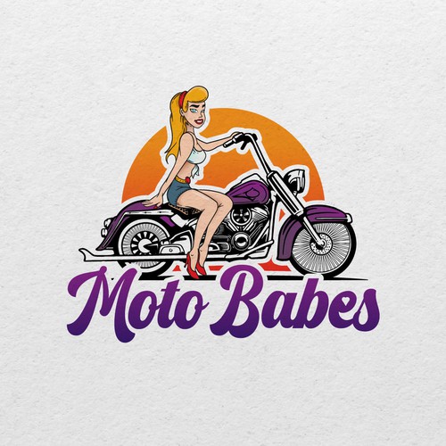 Designs | Design powerful logo for motorcycle gear for women | Logo ...