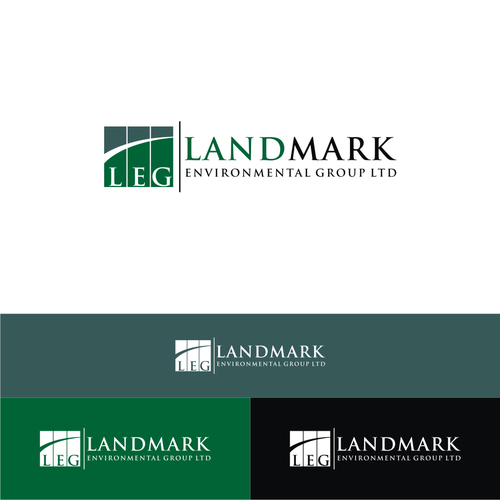 create a clever and iconic brand for Landmark Environmental Group ...