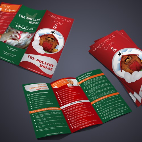brochure design for The Poultry House | Brochure contest