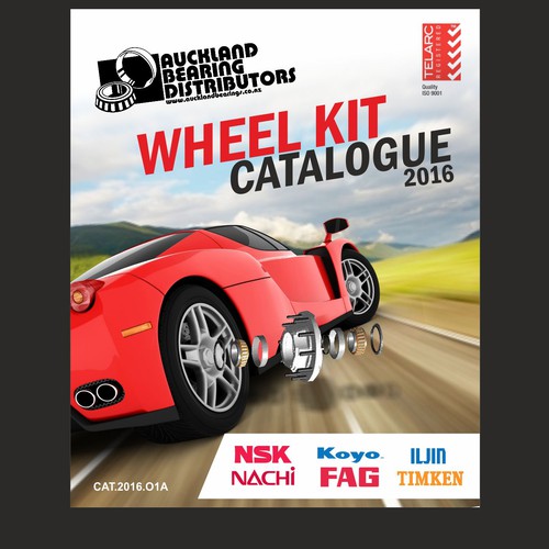 Auckland Bearings cover page | Stationery contest