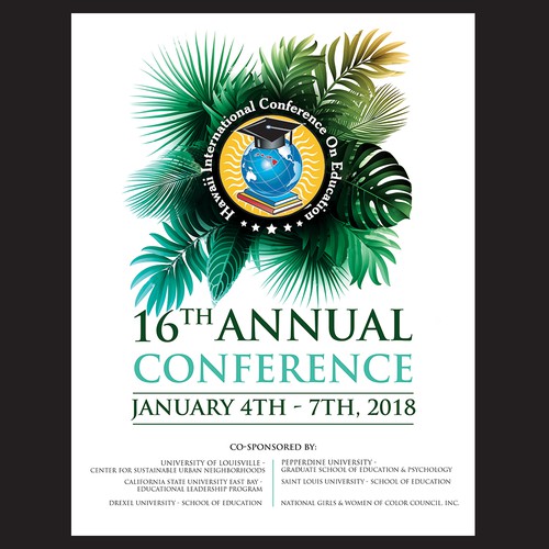 Conference Program Cover Needed! | Postcard, flyer or print contest