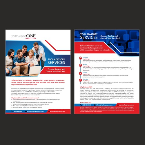 Tool Advisory Flyer design requried for external business opportunities ...