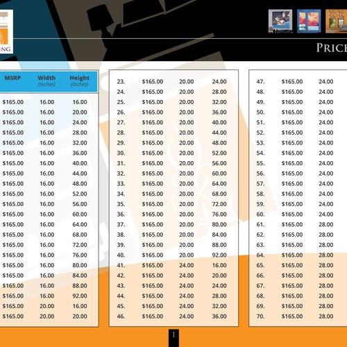 Designs | Design a Catalog for Our Window Shade Business | Brochure contest