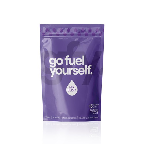 Designs | Hydration pouch striving to be the focal point of a shelf ...