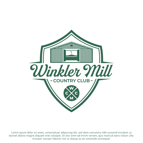 Designs | Golf club logo for pole barn with golf simulator | Logo ...