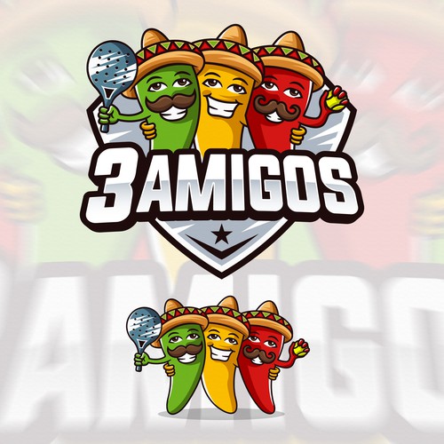 Three Amigos Logo