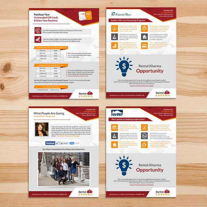 Rental Kharma Hispanic Real Estate | Postcard, flyer or print contest