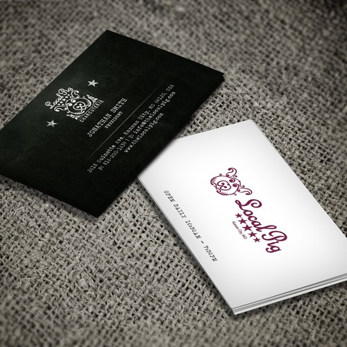 Local Butcher Shop - Business Card | Business card contest