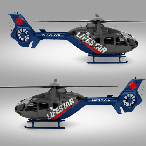 Creative Helicopter Paint Design Concept | Car, truck or van wrap contest